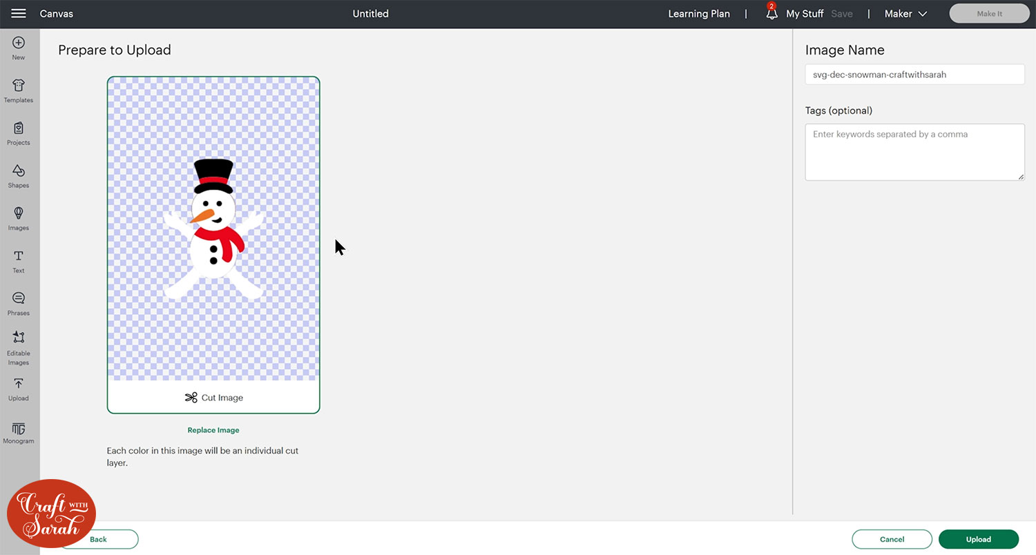 CCC 2023 Day 05 ☃️ Cute Character Decorations - Craft with Sarah