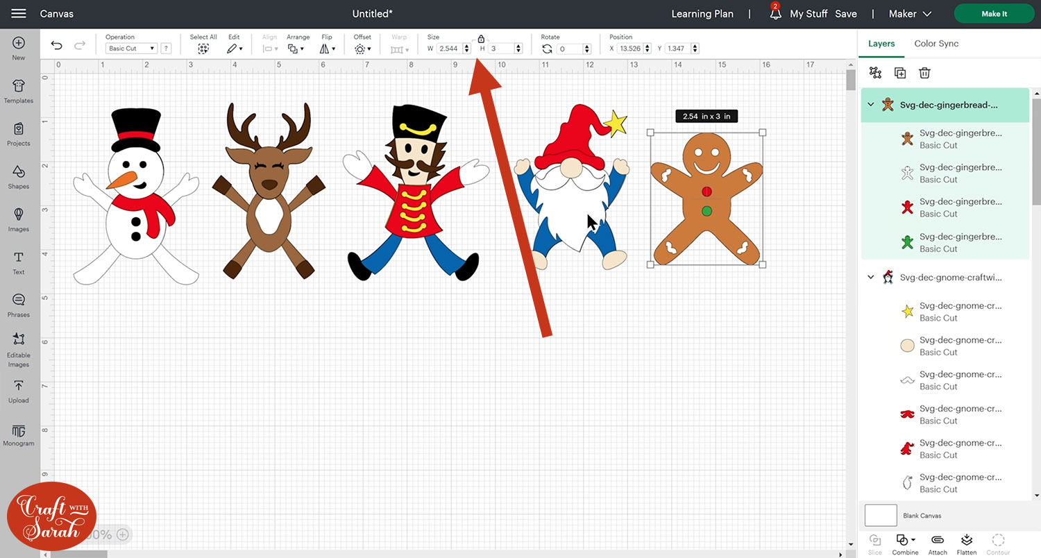 CCC 2023 Day 05 ☃️ Cute Character Decorations - Craft with Sarah