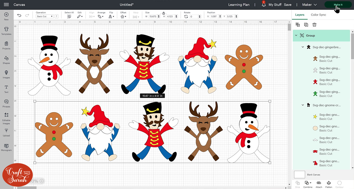 CCC 2023 Day 05 ☃️ Cute Character Decorations - Craft with Sarah