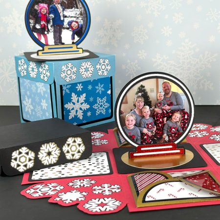 CCC 2023 Day 12 ☃️ Photo Globe Surprise Explosion Box - Craft with Sarah