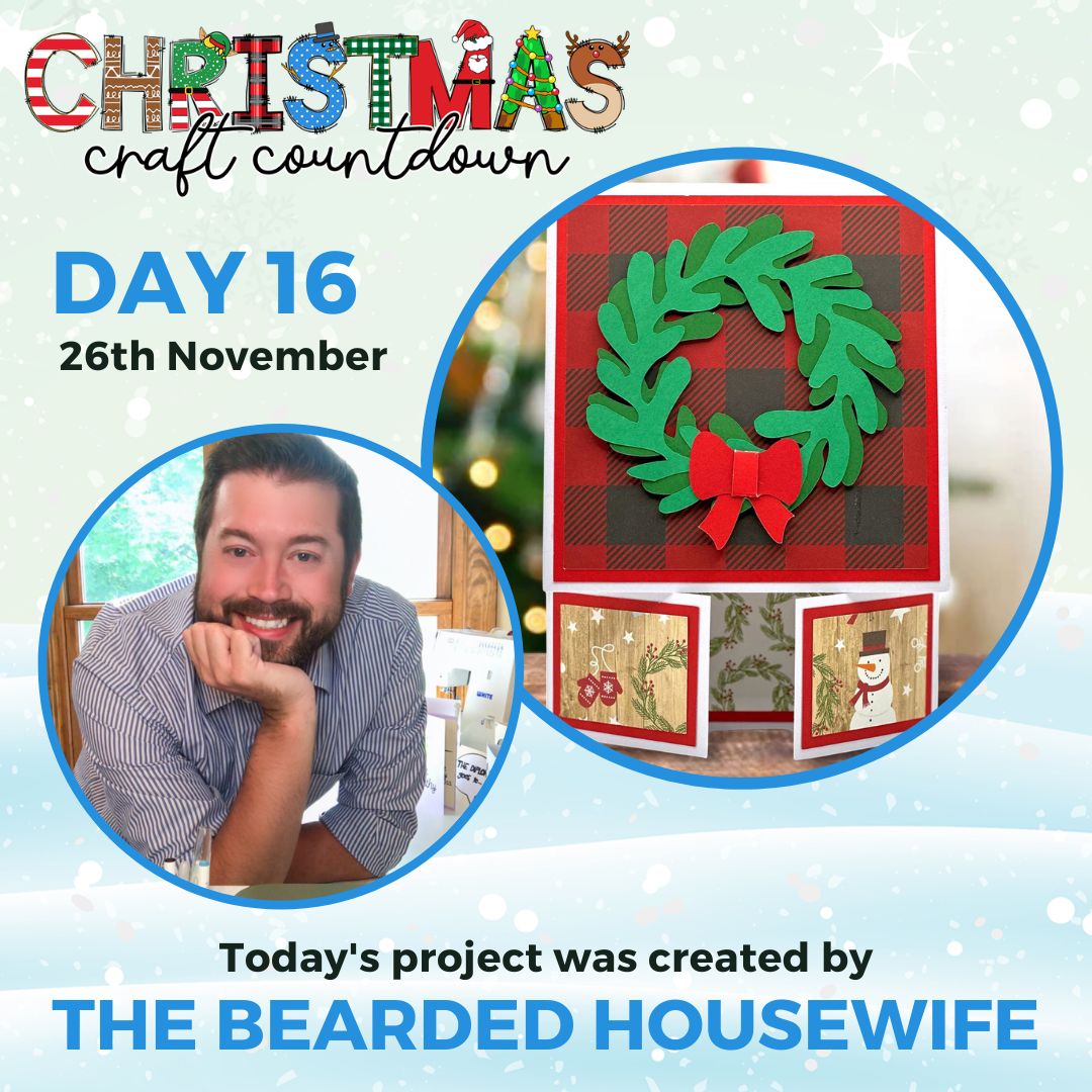 CCC 2023 Day 16 ☃️ Double Dutch Card - Craft with Sarah