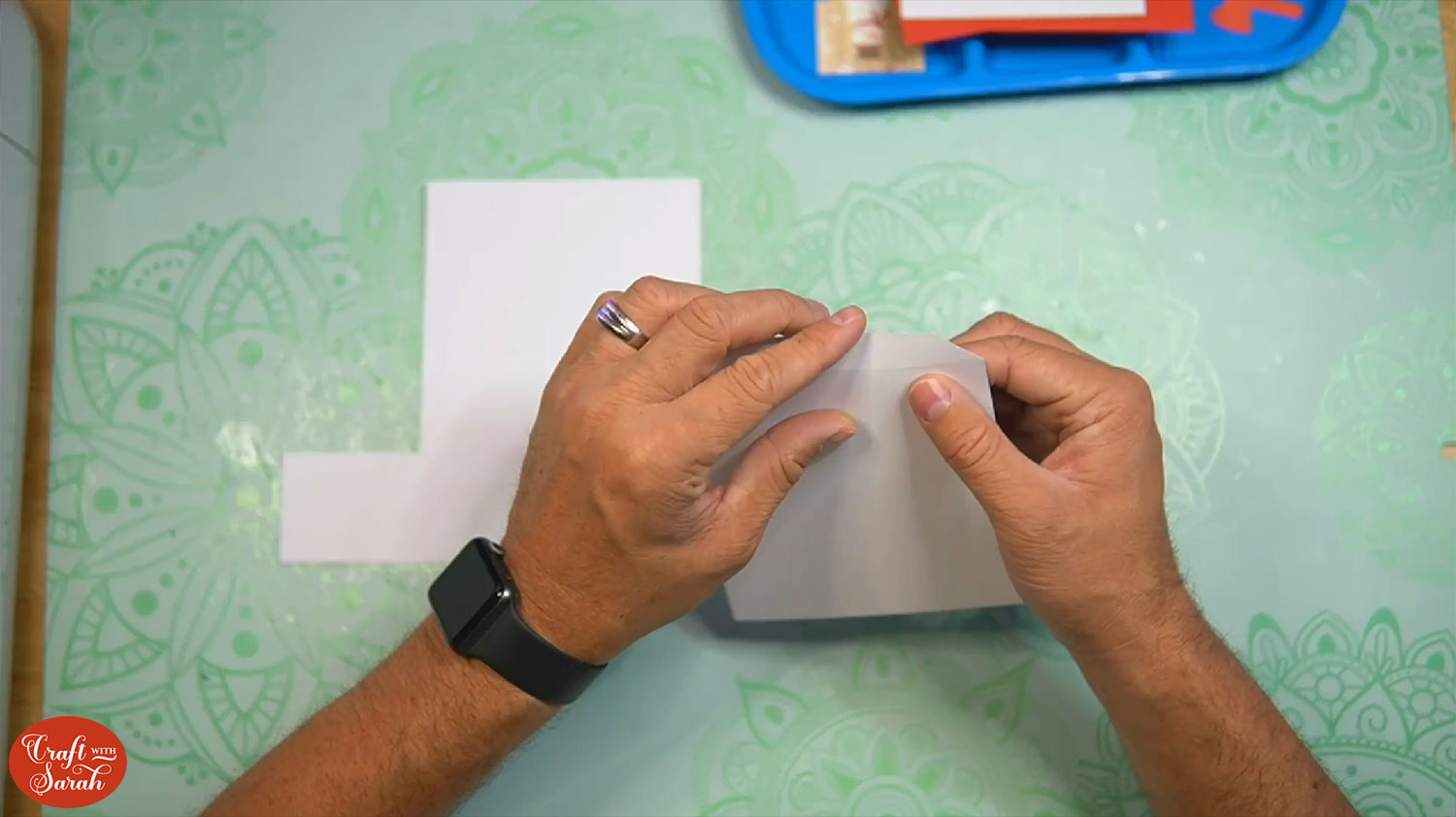 CCC 2023 Day 16 ☃️ Double Dutch Card - Craft with Sarah