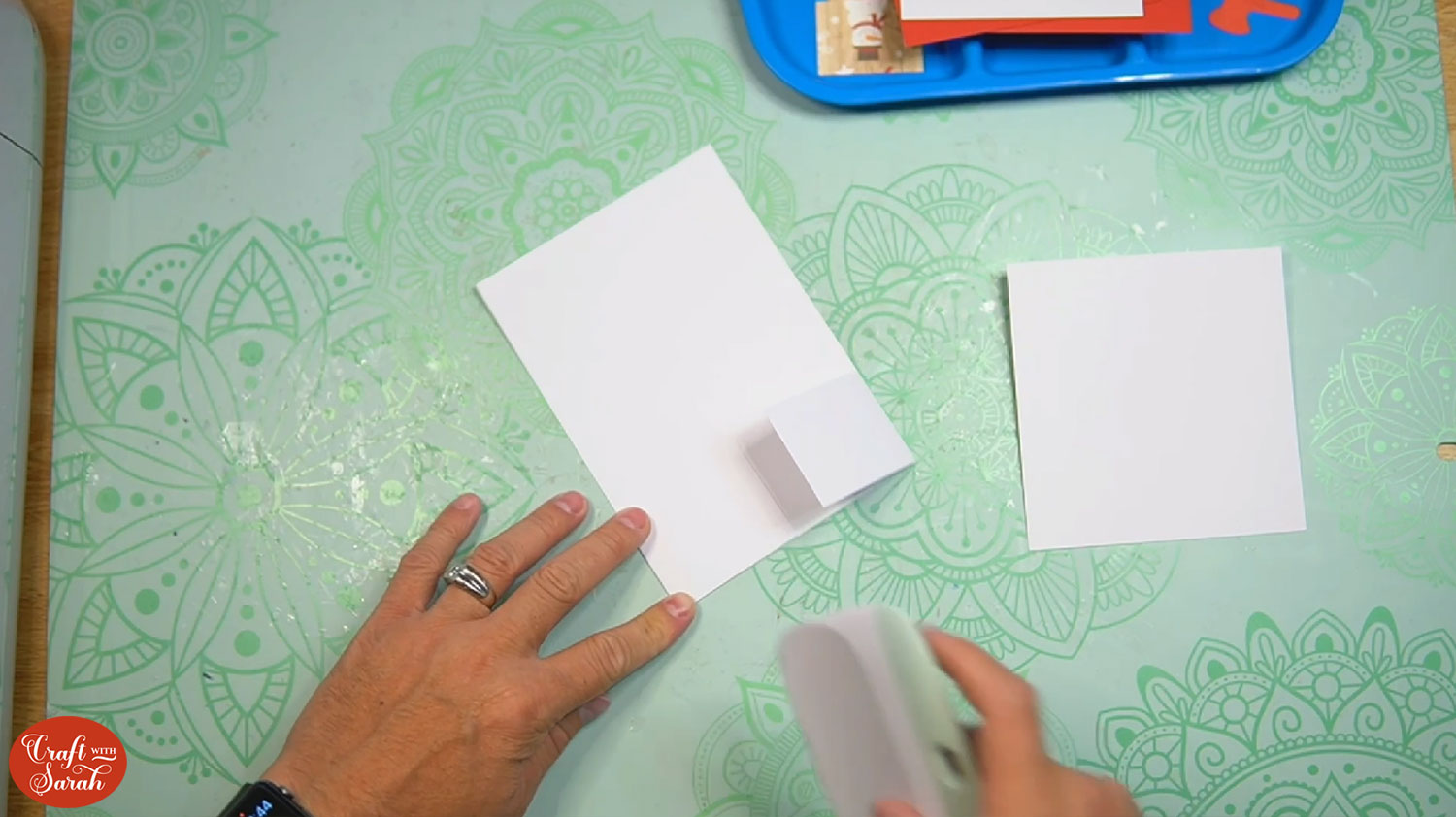 CCC 2023 Day 16 ☃️ Double Dutch Card - Craft with Sarah