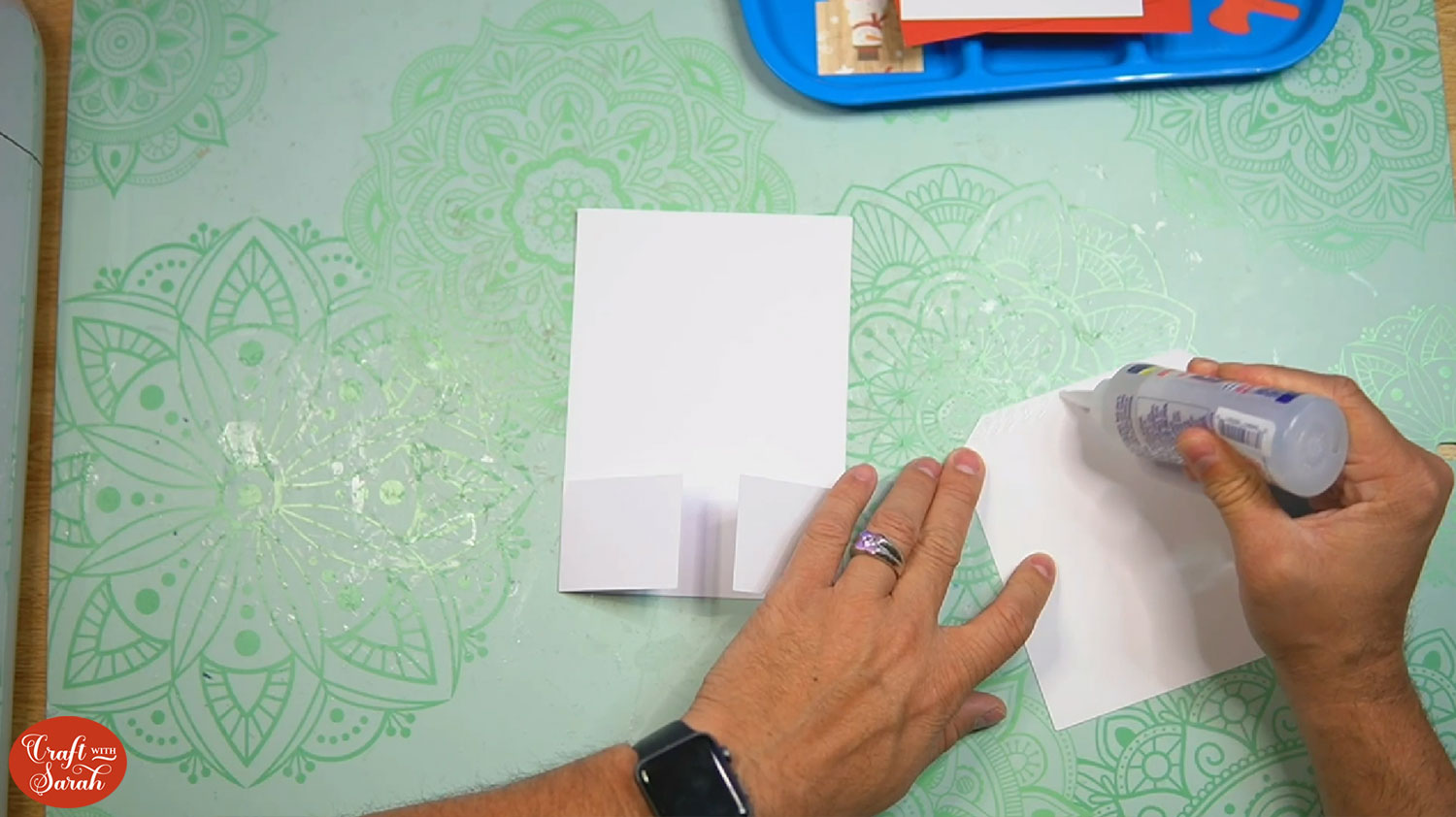 CCC 2023 Day 16 ☃️ Double Dutch Card - Craft with Sarah