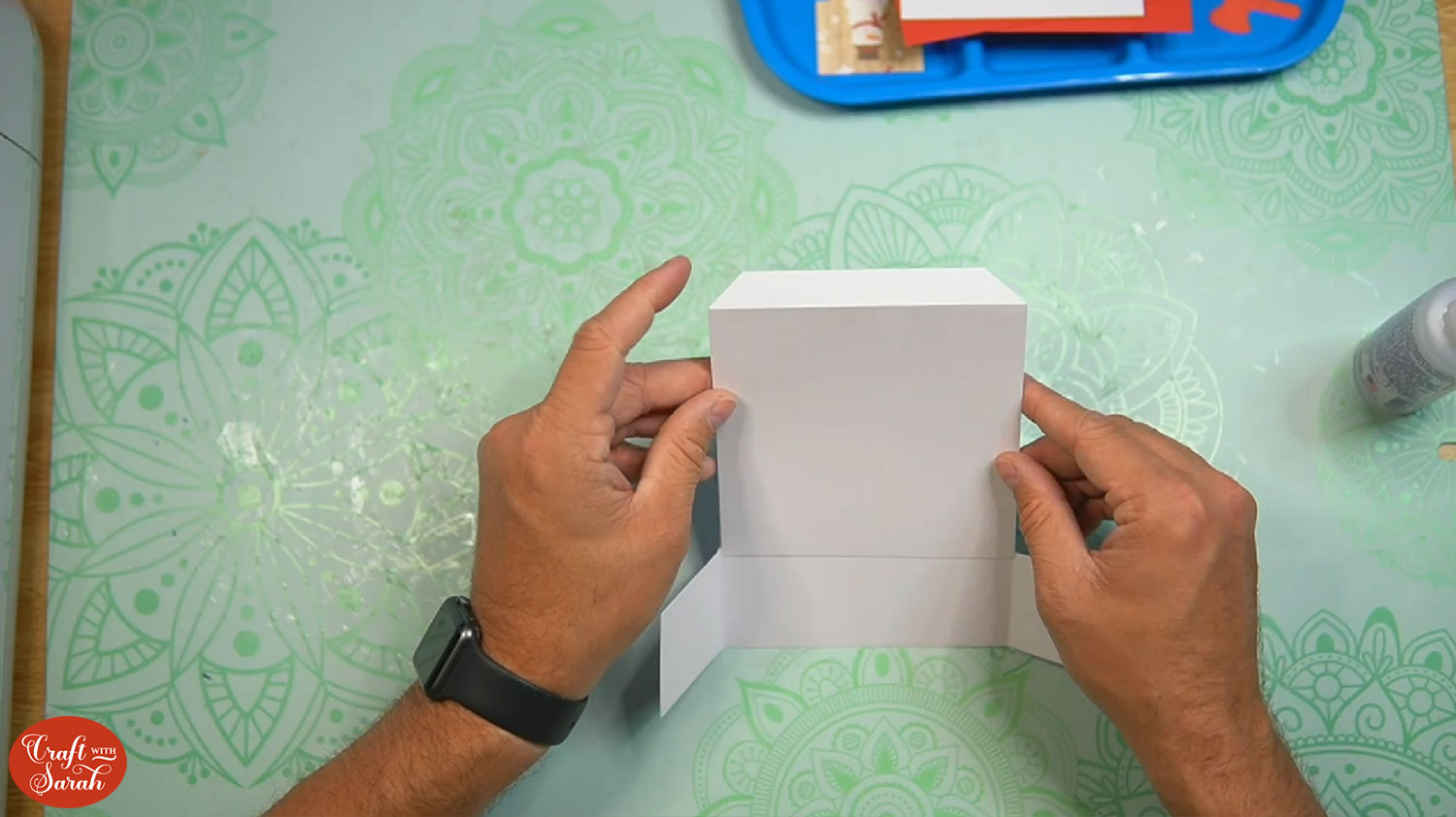 CCC 2023 Day 16 ☃️ Double Dutch Card - Craft with Sarah