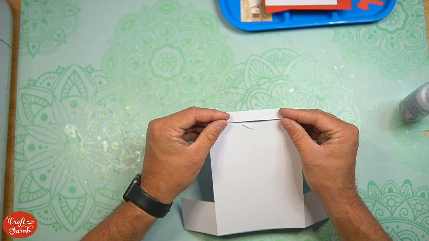 CCC 2023 Day 16 ☃️ Double Dutch Card - Craft with Sarah