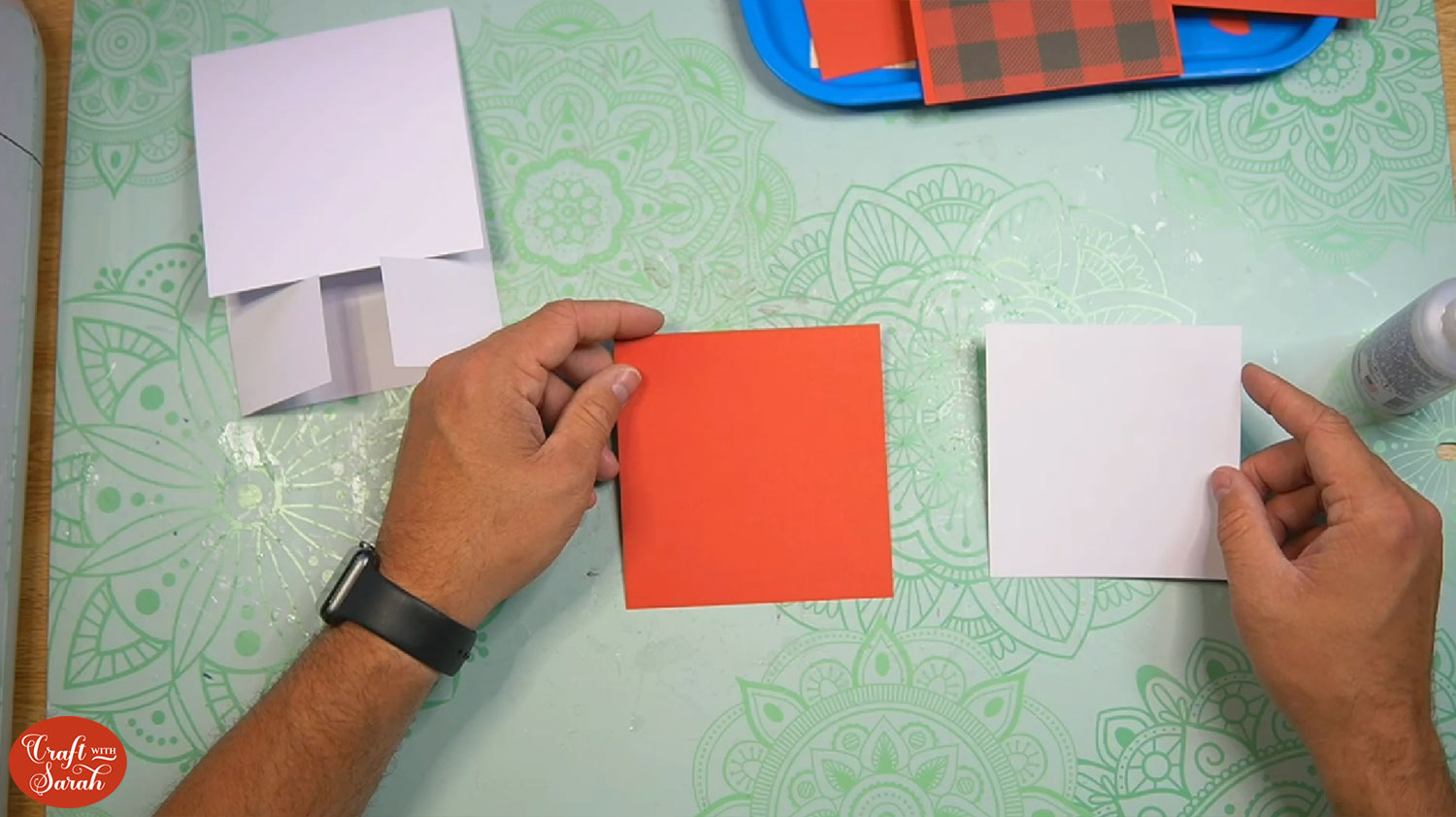 CCC 2023 Day 16 ☃️ Double Dutch Card - Craft with Sarah