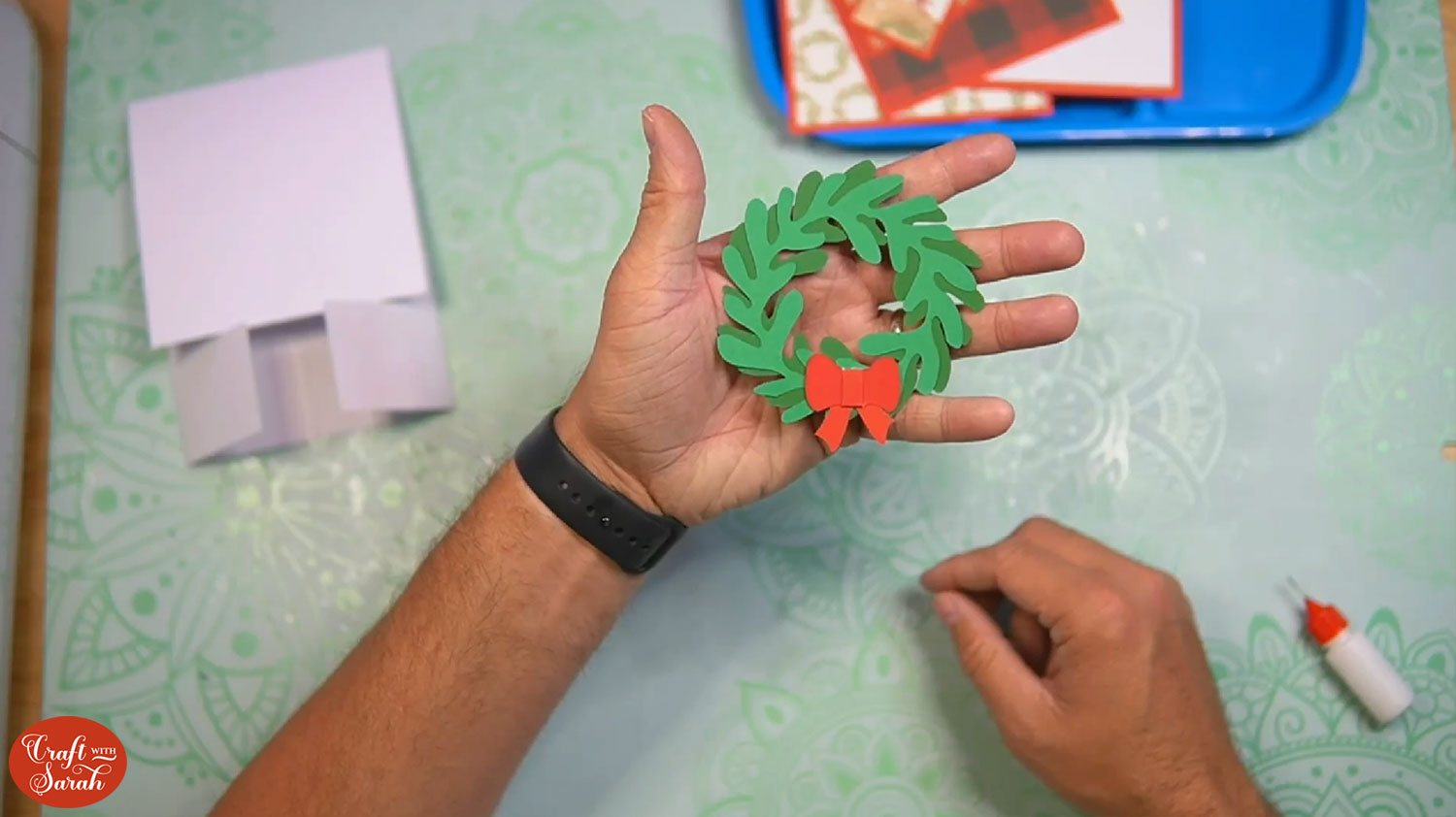 CCC 2023 Day 16 ☃️ Double Dutch Card - Craft with Sarah