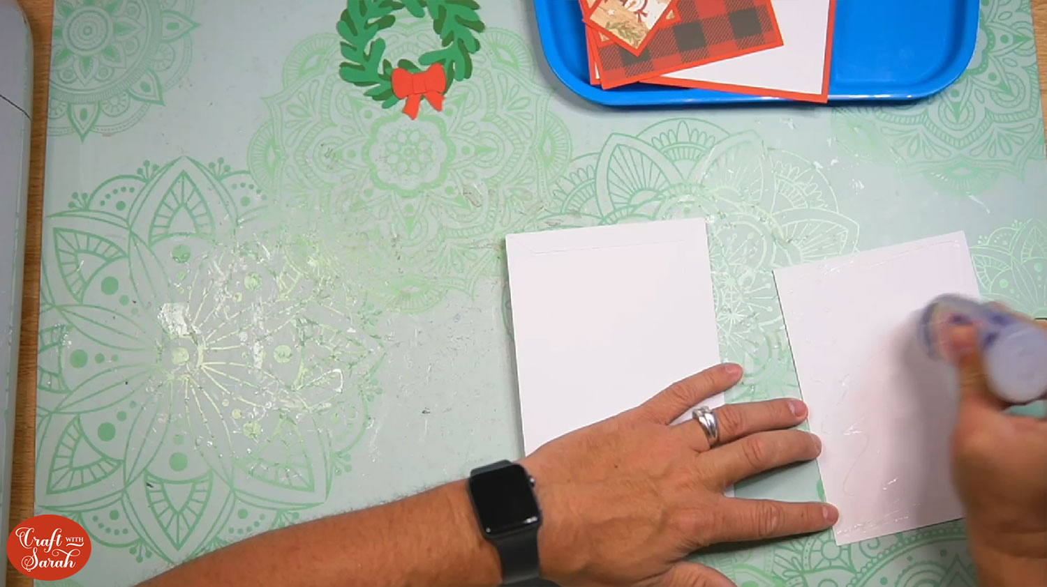 CCC 2023 Day 16 ☃️ Double Dutch Card - Craft with Sarah