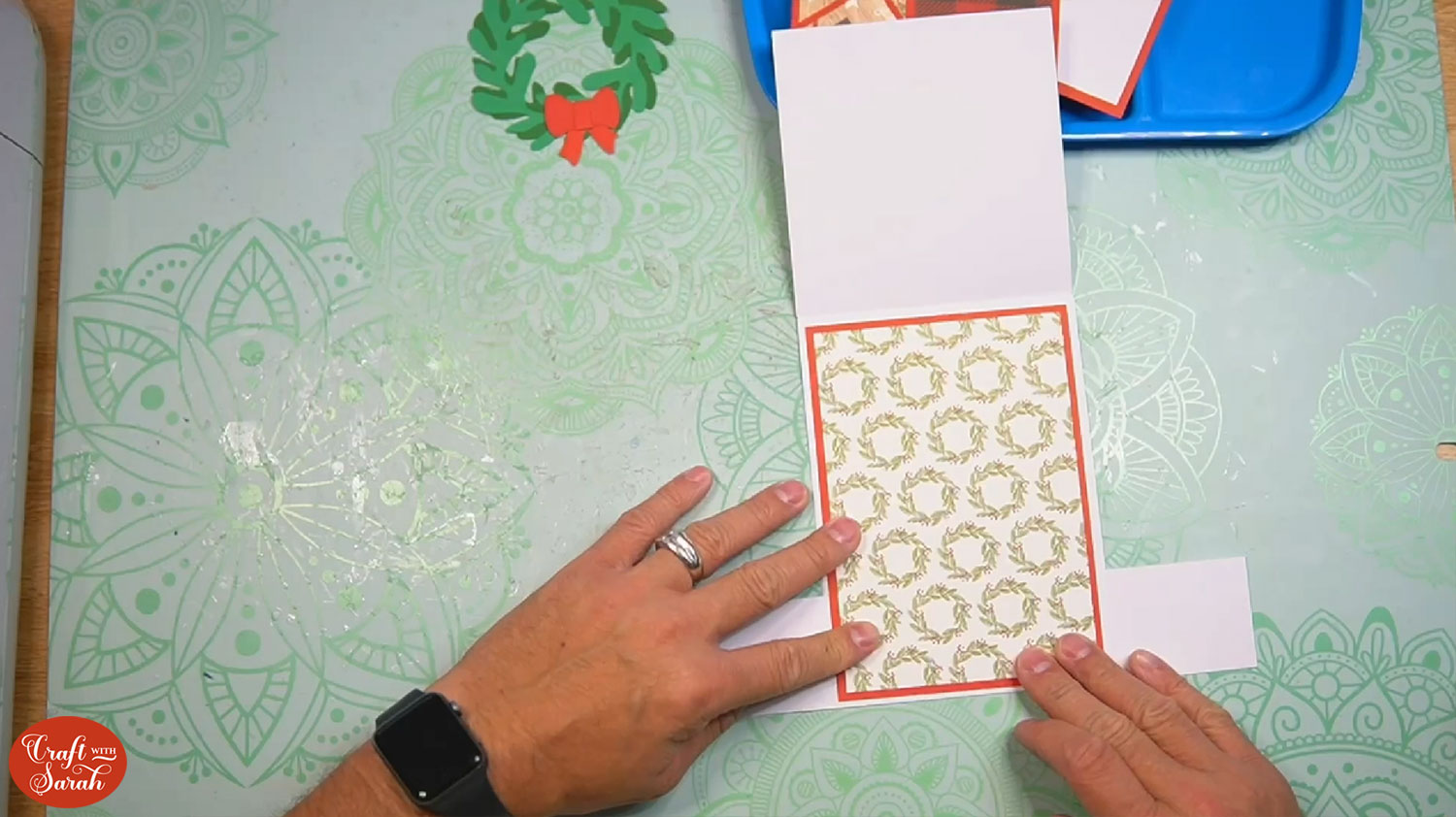 CCC 2023 Day 16 ☃️ Double Dutch Card - Craft with Sarah