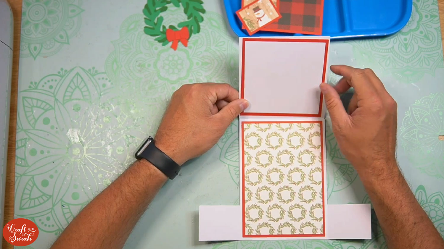 CCC 2023 Day 16 ☃️ Double Dutch Card - Craft with Sarah