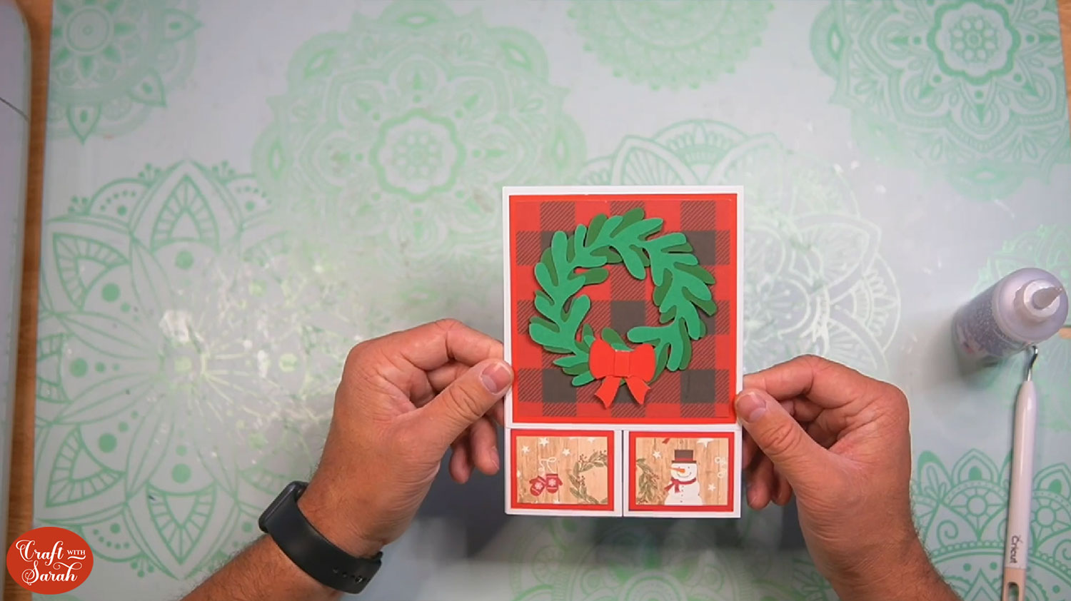 CCC 2023 Day 16 ☃️ Double Dutch Card - Craft with Sarah