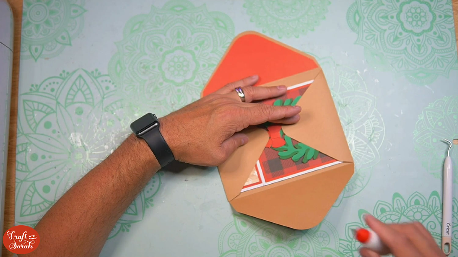 CCC 2023 Day 16 ☃️ Double Dutch Card - Craft with Sarah