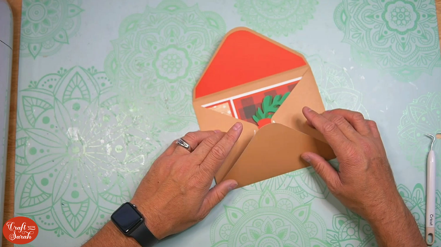 CCC 2023 Day 16 ☃️ Double Dutch Card - Craft with Sarah