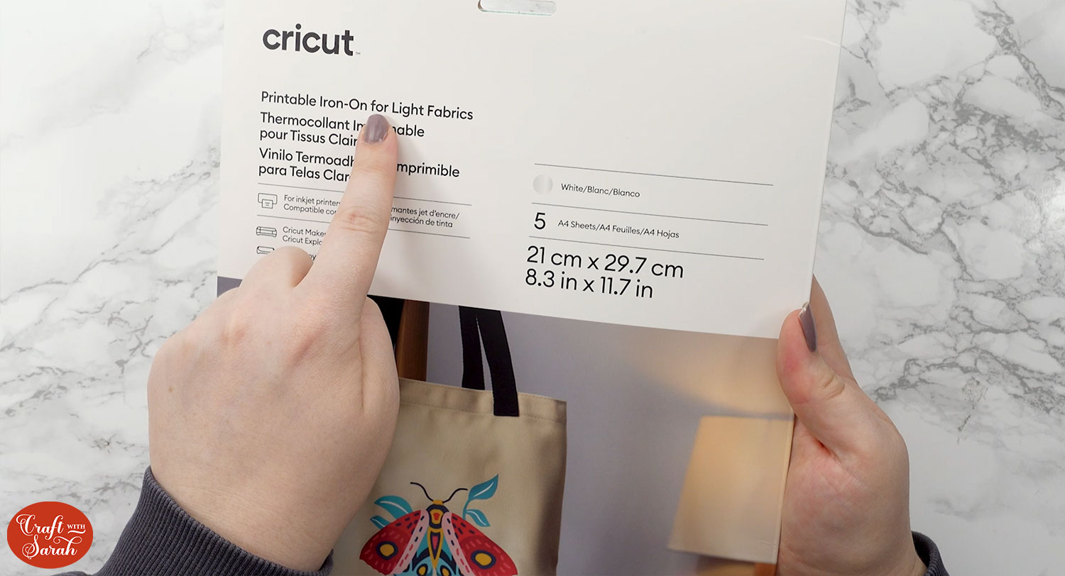 CCC 2023 Day 13 ☃️ Crafting with Printable Iron-On - Craft with Sarah