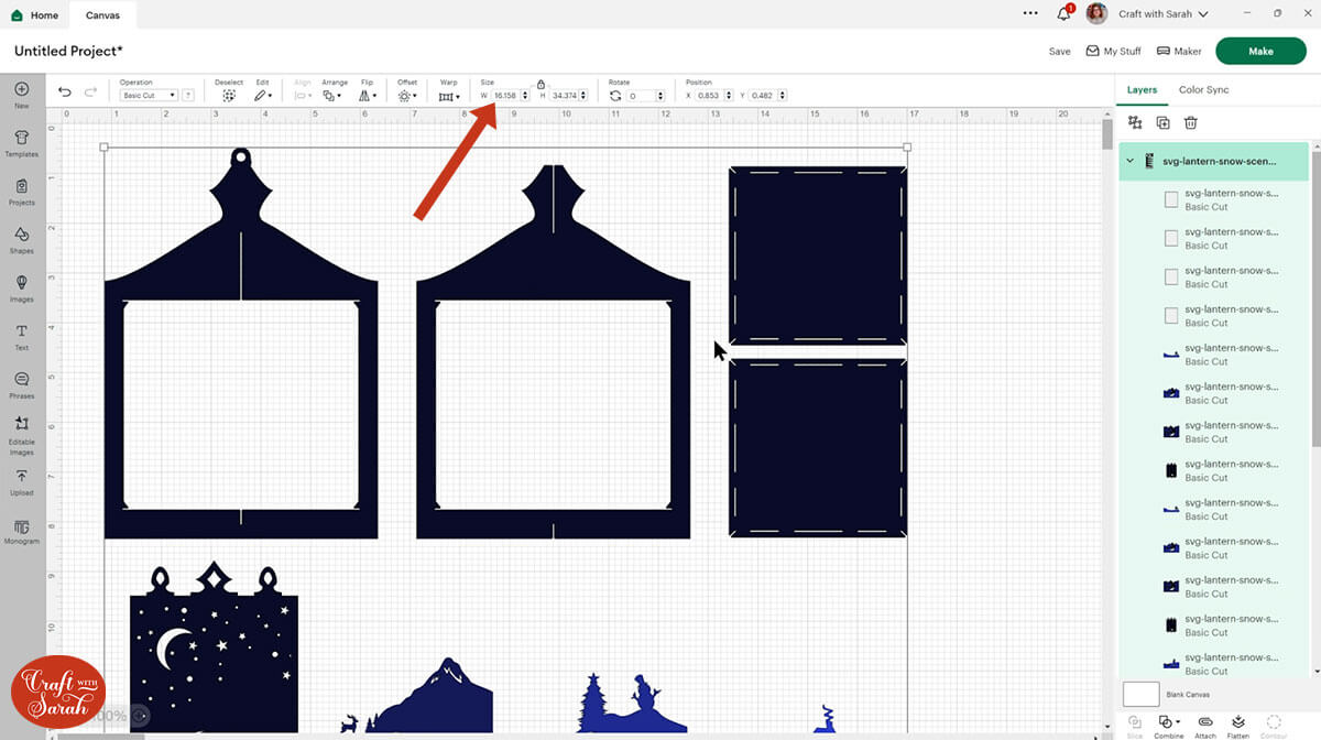 3D Lantern Papercraft 🕯️ A Beautiful Winter Scene That GLOWS - Craft ...