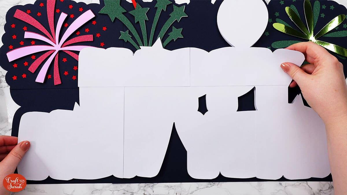 GIANT Happy New Year Sign 🍾 Free SVG for 2025 - Craft with Sarah