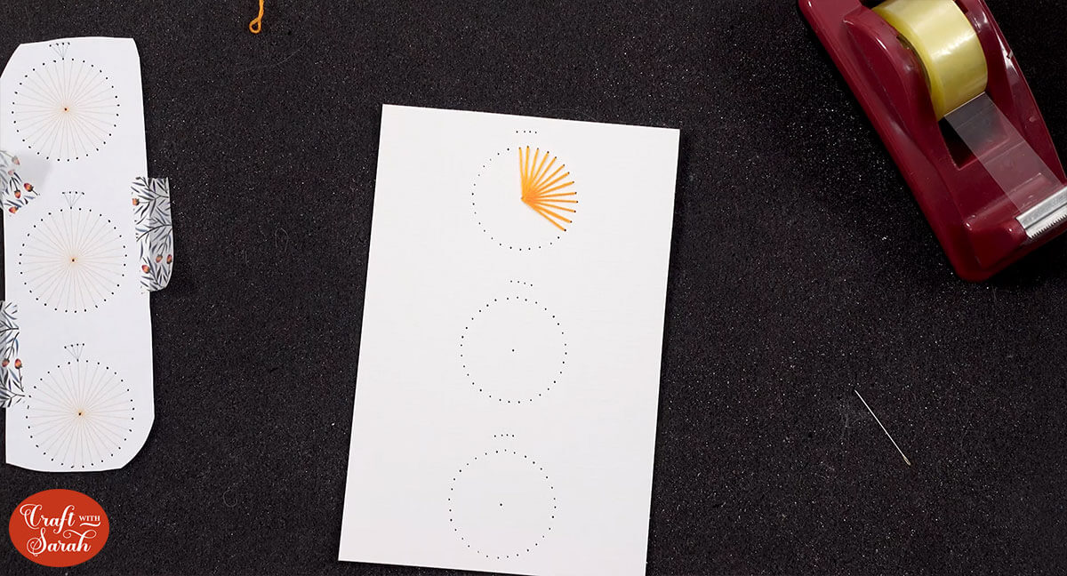 Card Stitching Patterns: Paper Embroidery on Cards! - Craft with Sarah