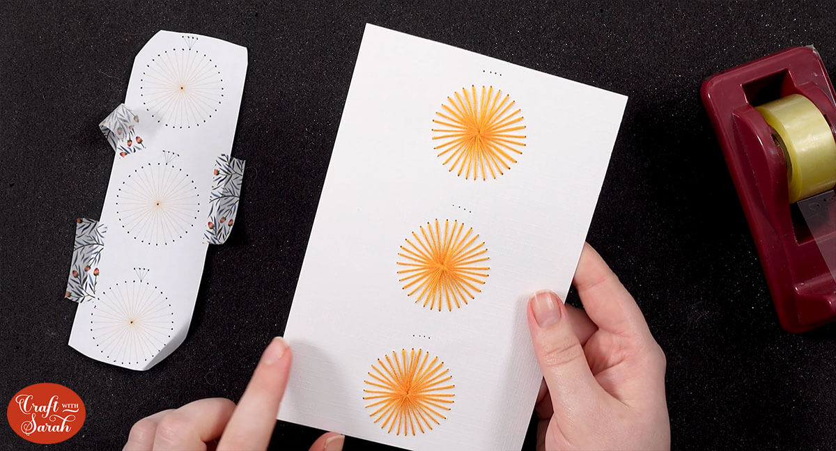Card Stitching Patterns: Paper Embroidery on Cards! - Craft with Sarah