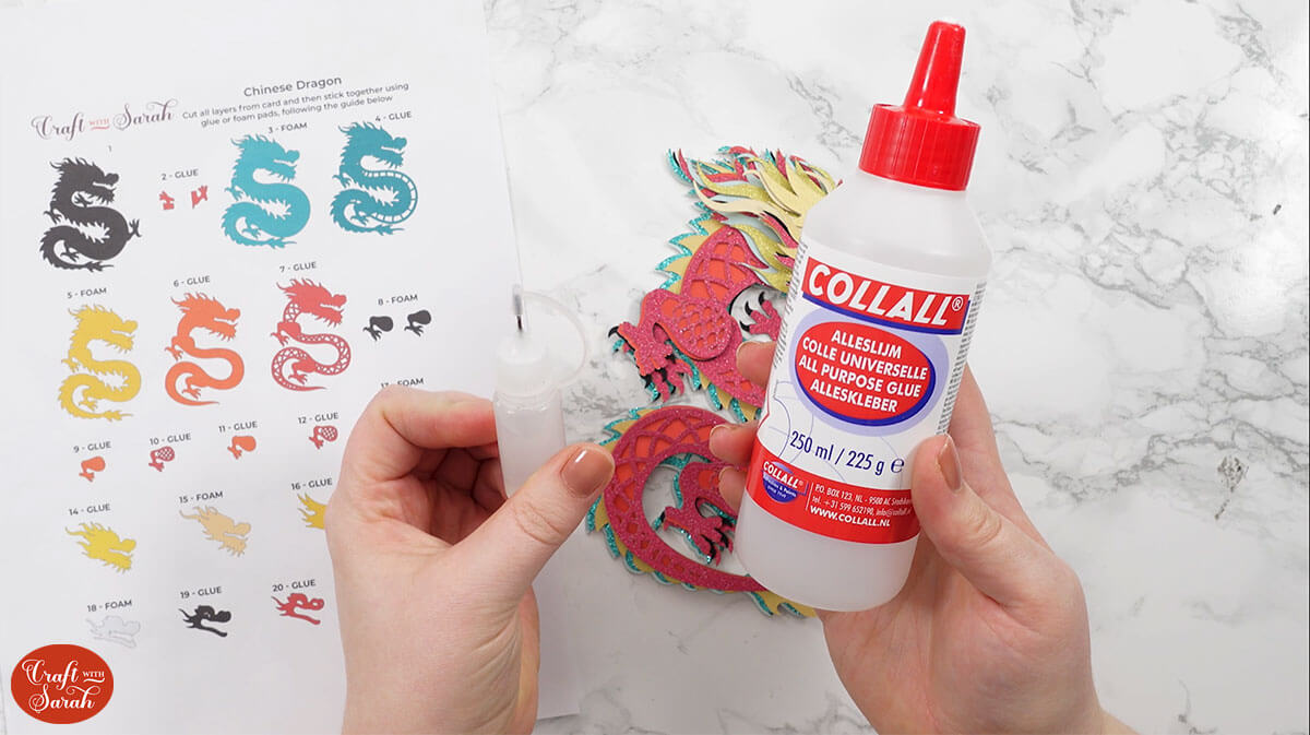 Chinese Dragon SVG 🐉 Celebrate the Year of the Dragon - Craft with Sarah