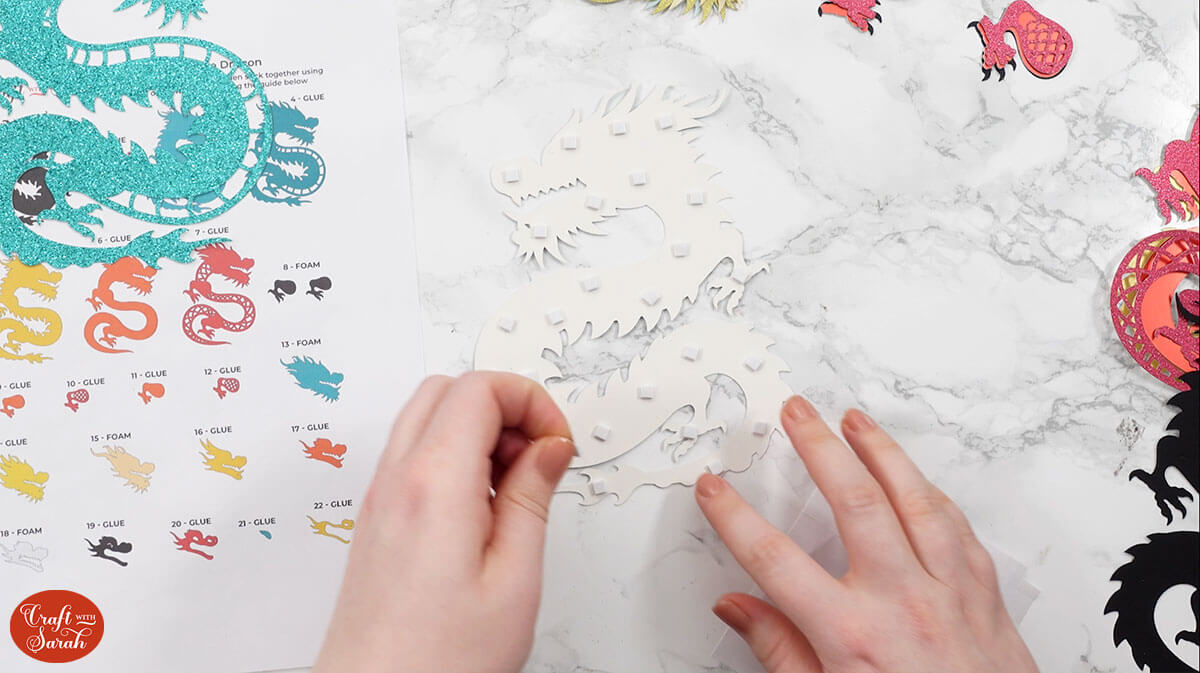 Chinese Dragon SVG 🐉 Celebrate the Year of the Dragon - Craft with Sarah