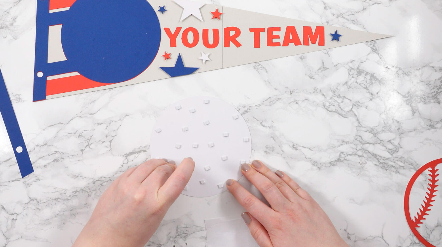 Homemade Sports Pennants 🏀 4 Different Designs! - Craft with Sarah