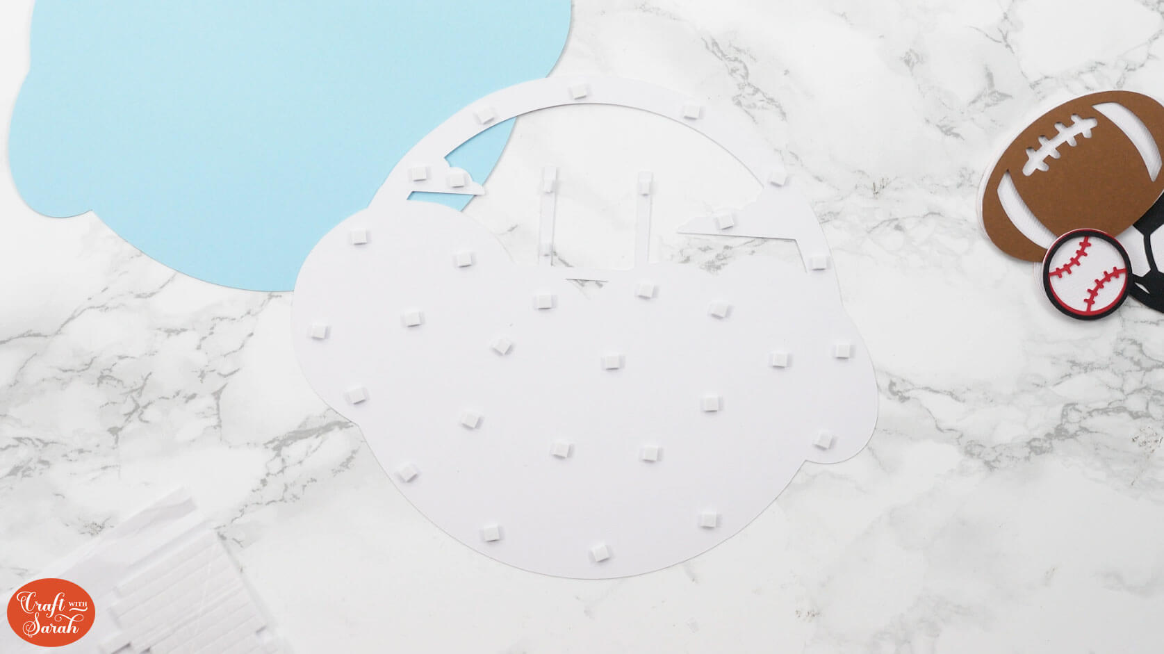 Free Sports Balls SVG ⚽🏈⚾️ + 50 Sports Craft Ideas - Craft with Sarah