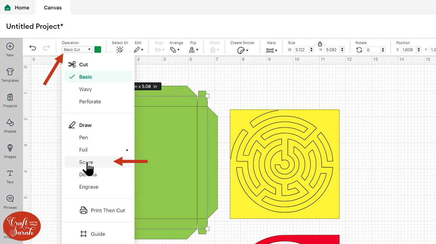 DIY Maze Puzzle Game 🤩 Make A Ball Bearing Maze Game - Craft with Sarah