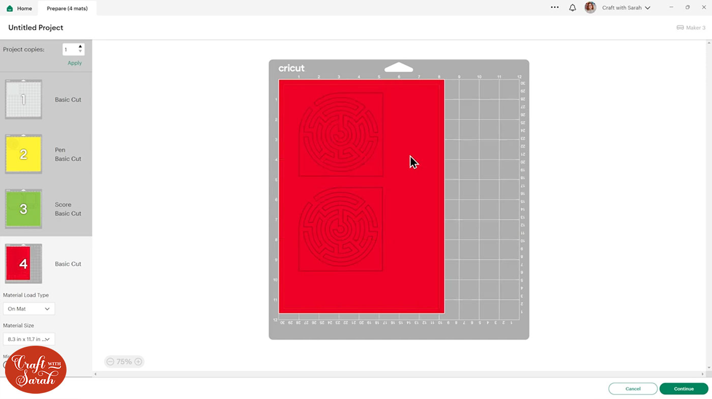 DIY Maze Puzzle Game 🤩 Make A Ball Bearing Maze Game - Craft with Sarah