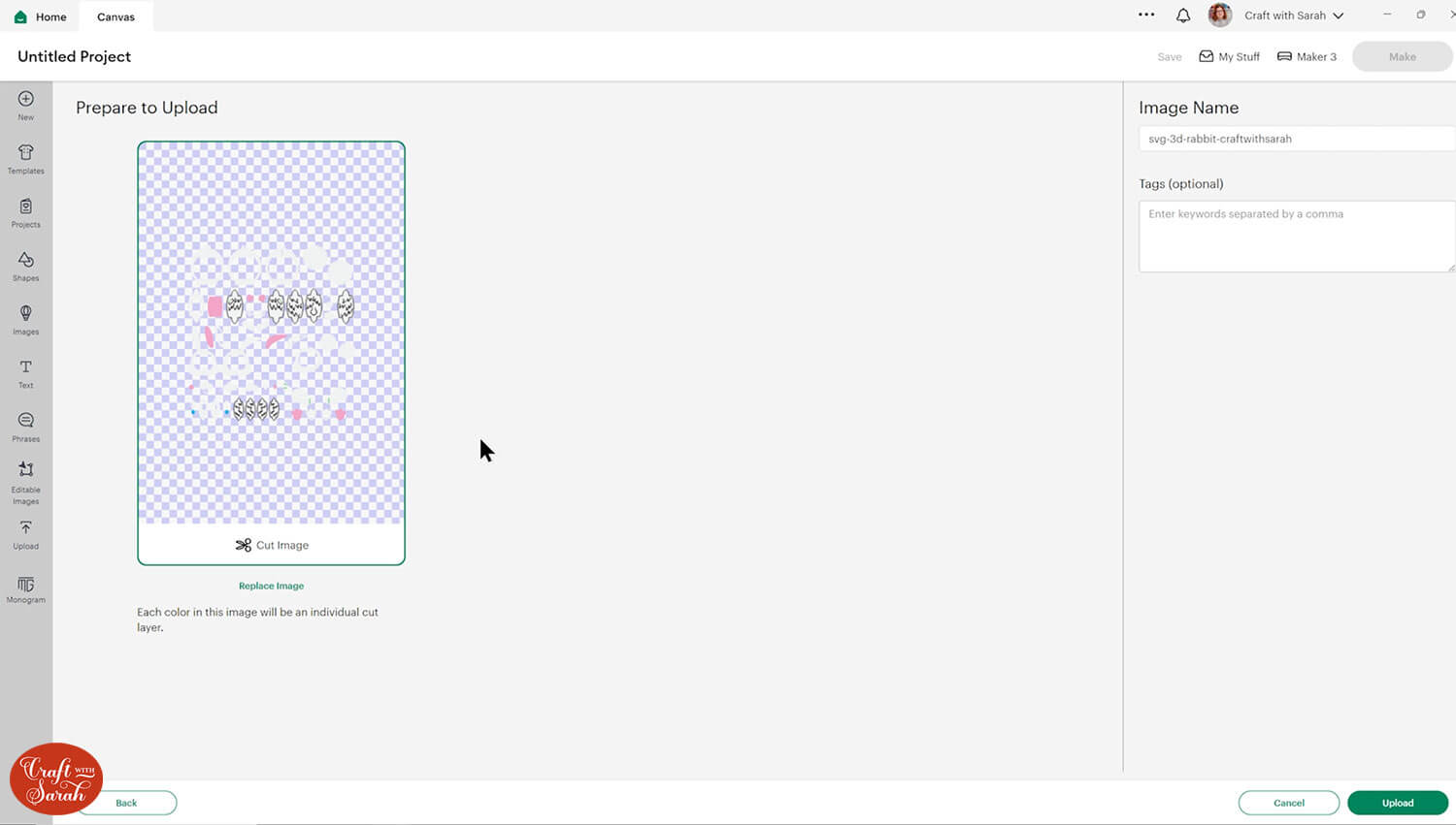 3D Easter Bunny Craft 🐰 Make an Easter Rabbit from Card! - Craft with Sarah