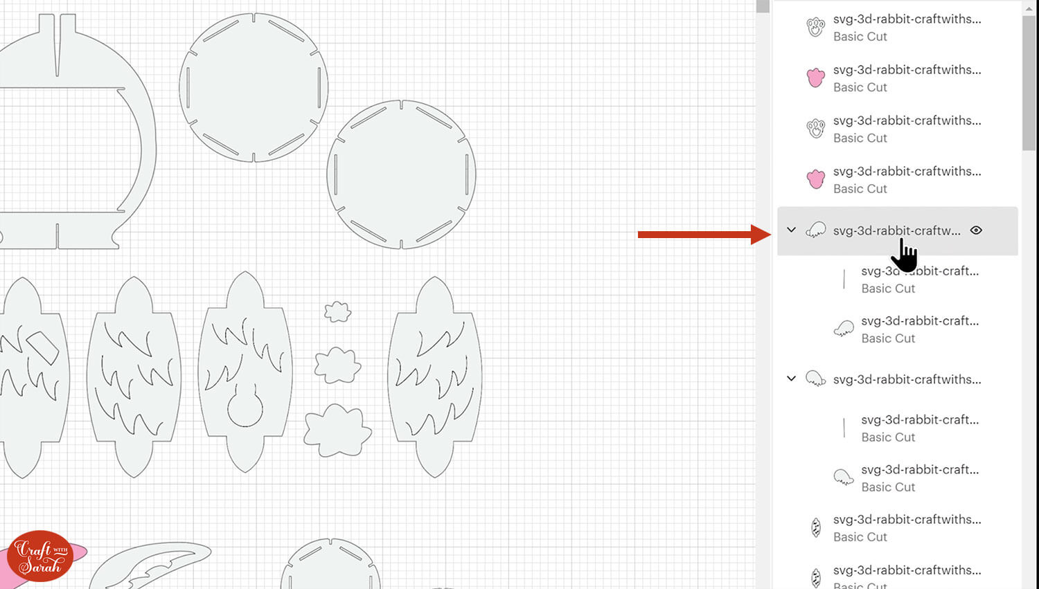 3D Easter Bunny Craft 🐰 Make an Easter Rabbit from Card! - Craft with Sarah