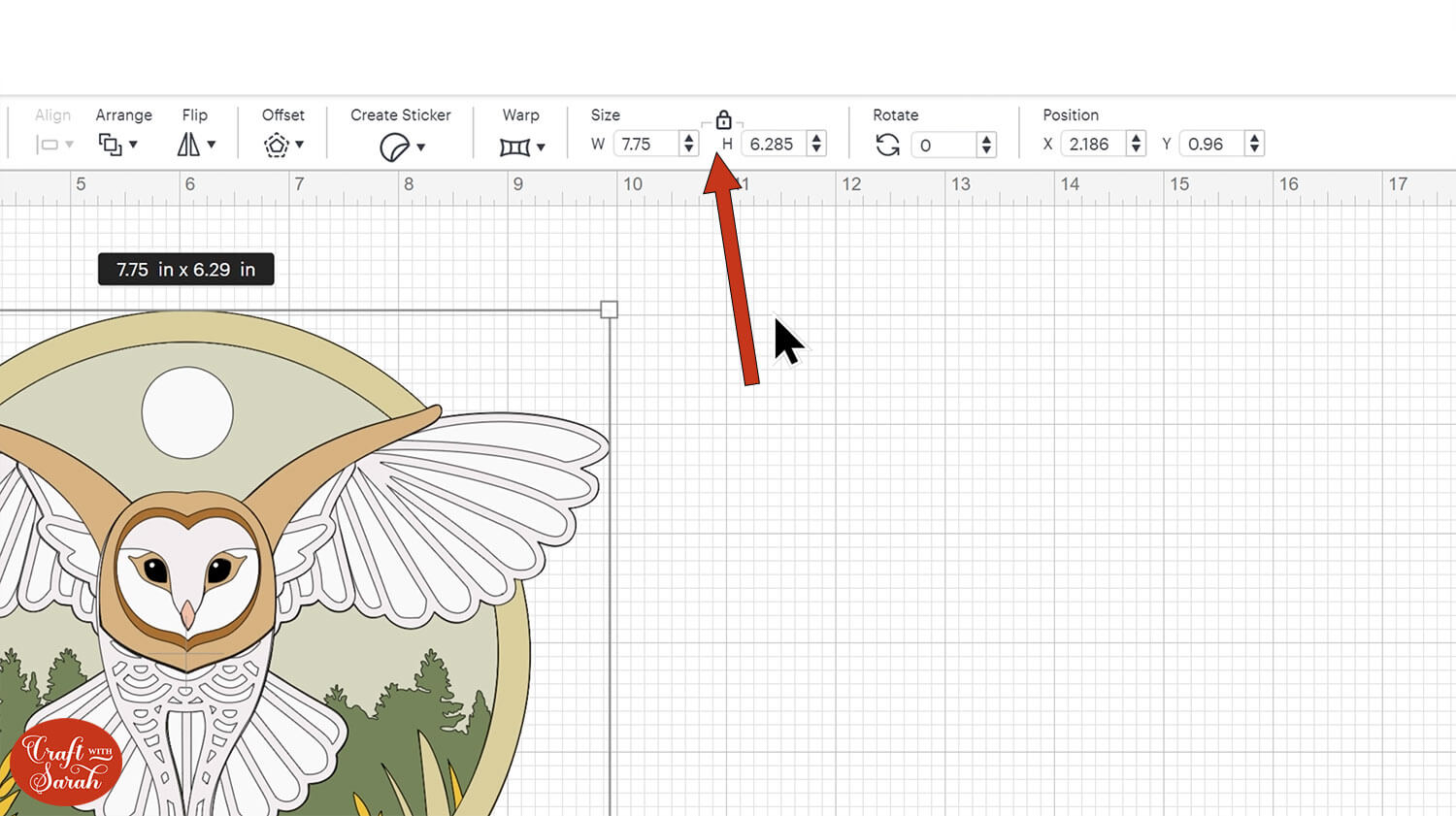 Barn Owl in Flight 🦉 Beautiful Free Owl SVG - Craft with Sarah