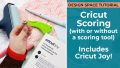 Cricut Scoring Tutorial ️ How to Score - even on the JOY!! - Craft with ...