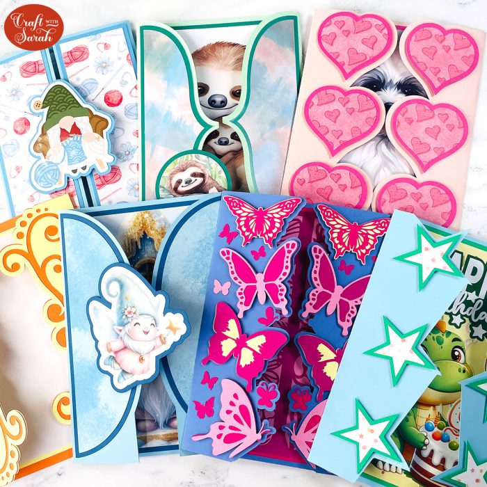 CMC 2024 Day 01 ️ Gate Fold Card Tutorial - Craft with Sarah