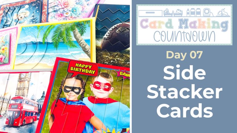 CMC 2024 Day 07 ️ Side Stacker Cards - Craft with Sarah