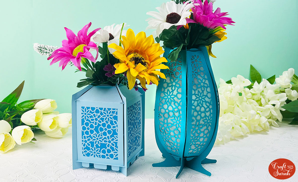 FCC 2024 Day 04: 3D Slot-Together Vases - Craft with Sarah
