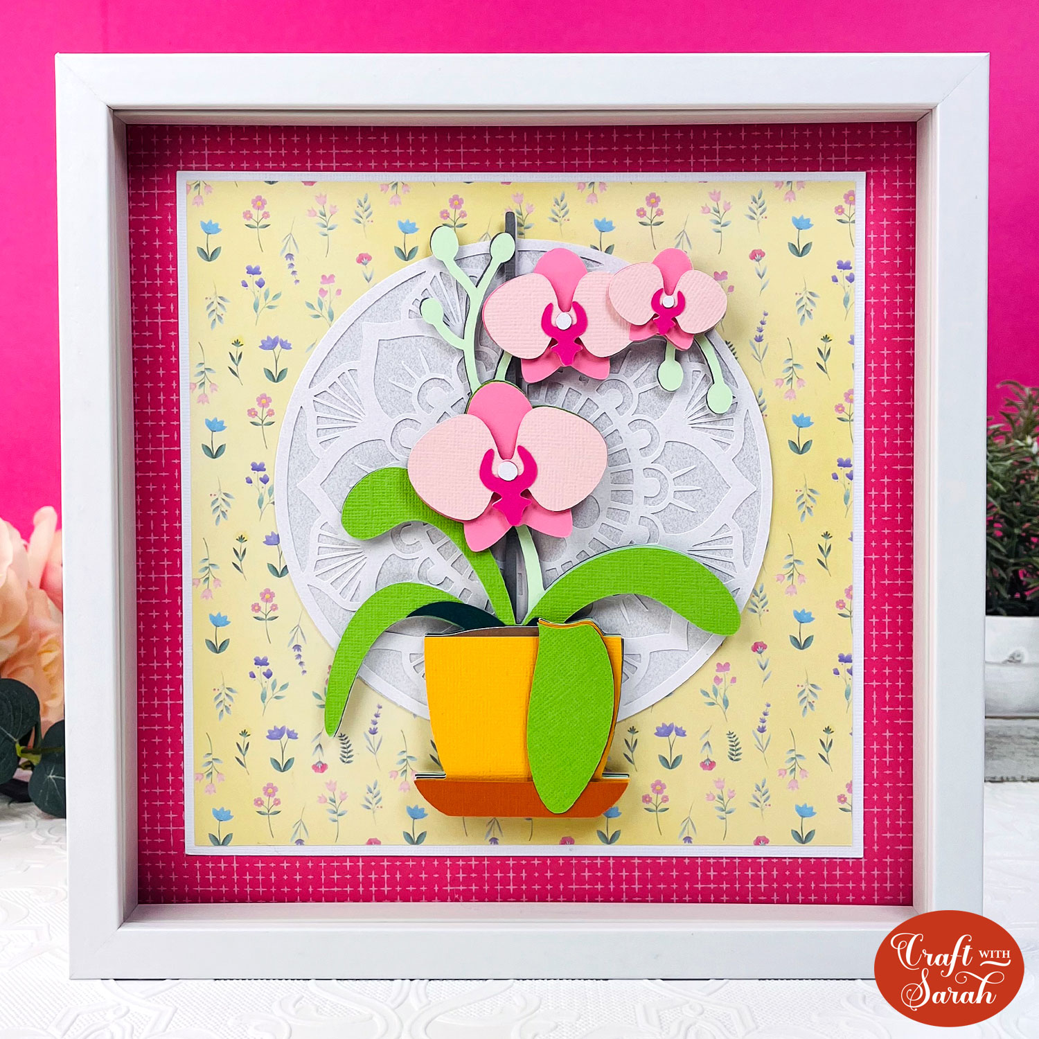 FCC 2024 Day 06: Orchid Layered Design - Craft with Sarah