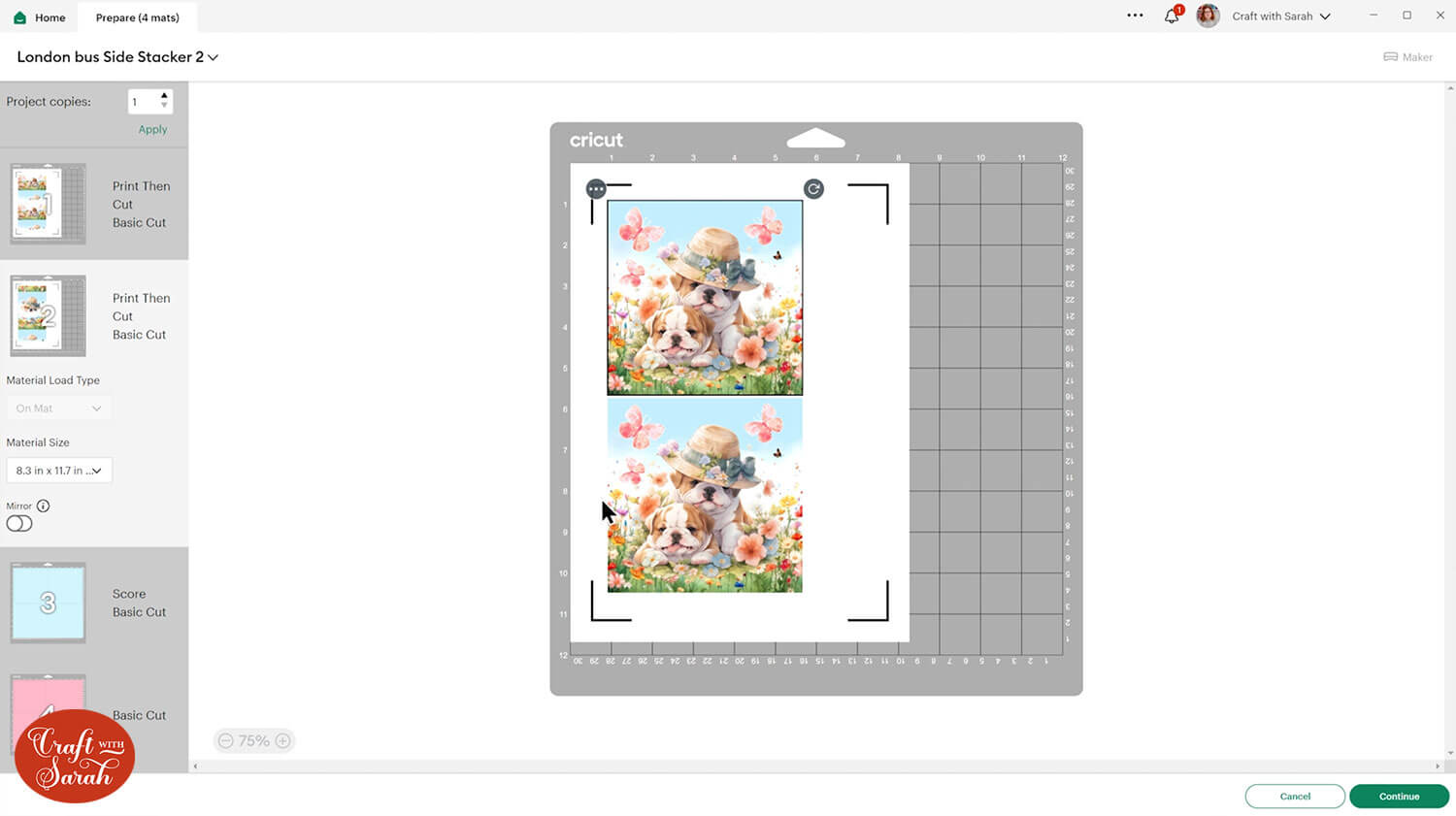 CMC 2024 Day 07 ️ Side Stacker Cards - Craft with Sarah