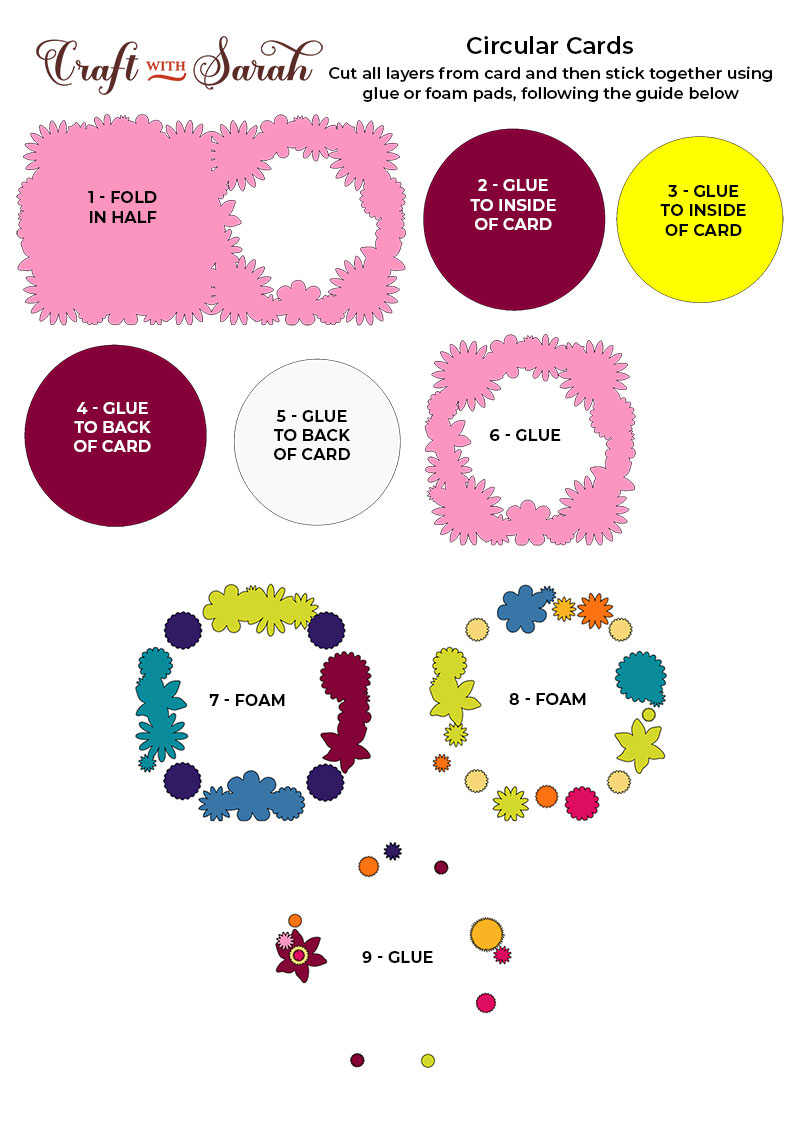 FCC 2024 Day 11: Circular Cards - Craft with Sarah