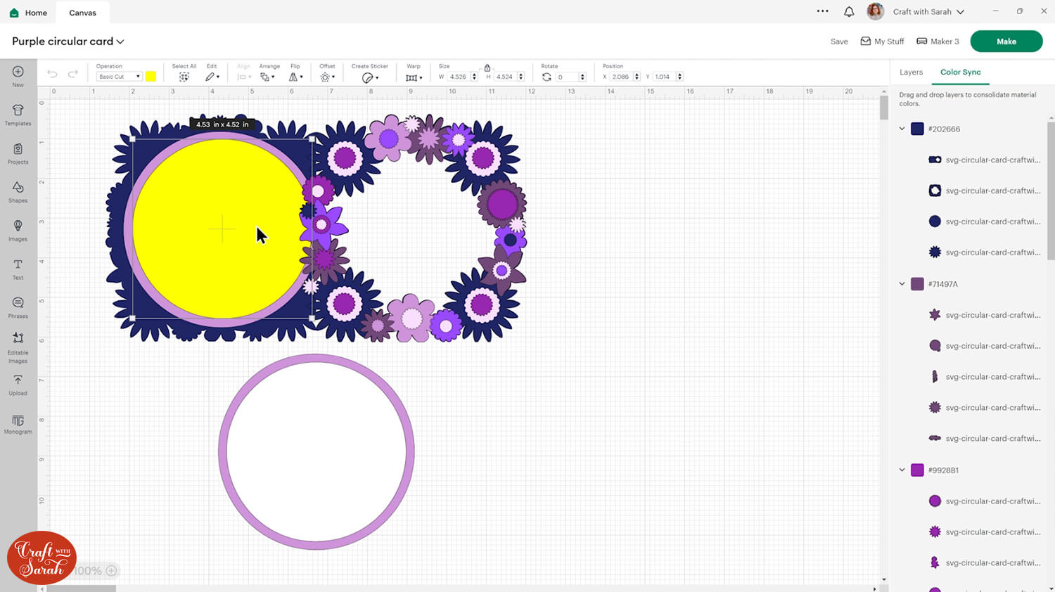 FCC 2024 Day 11: Circular Cards - Craft with Sarah