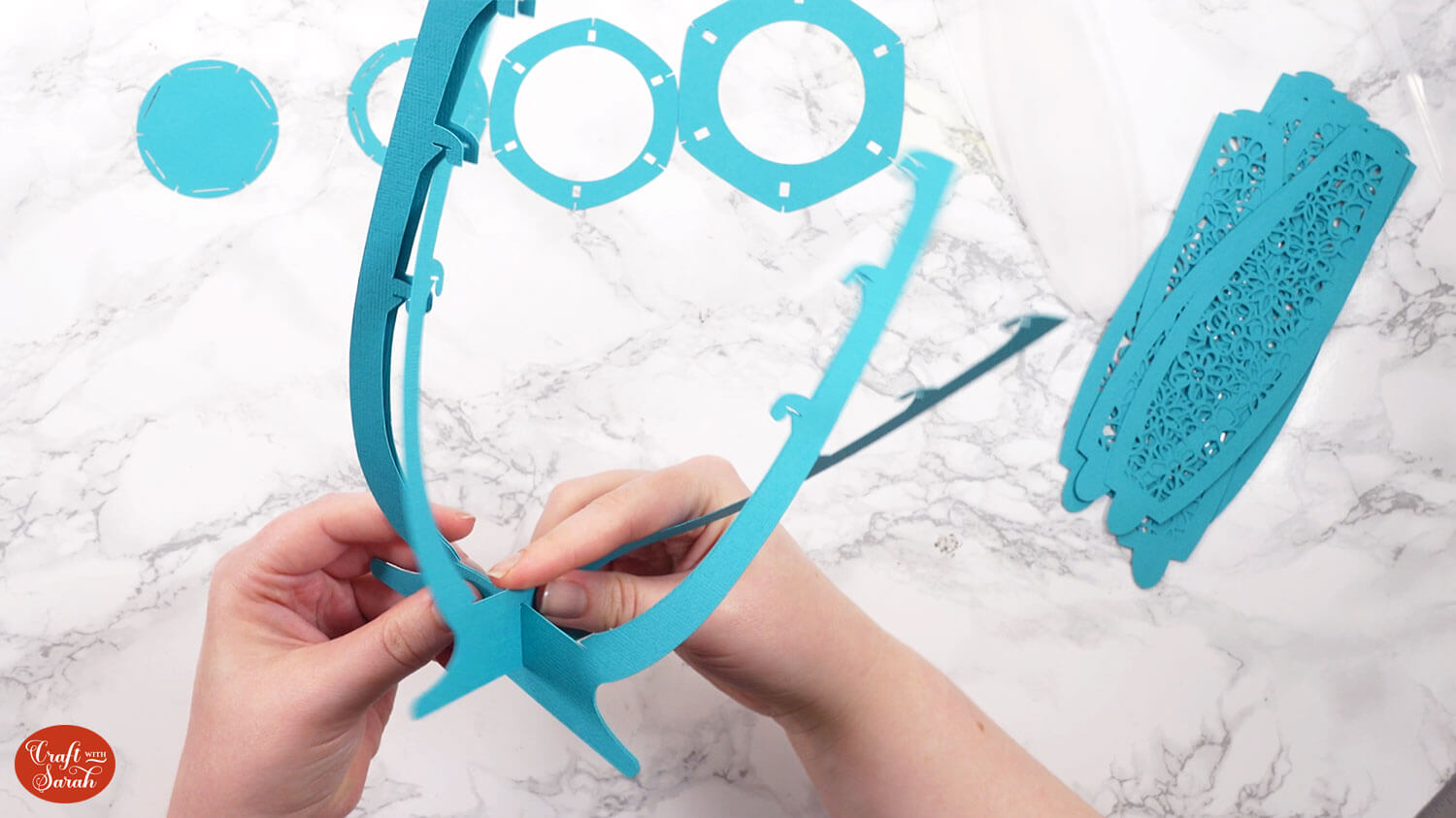 FCC 2024 Day 04: 3D Slot-Together Vases - Craft with Sarah