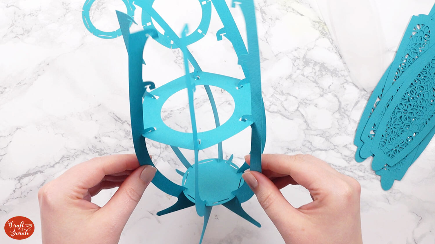 FCC 2024 Day 04: 3D Slot-Together Vases - Craft with Sarah