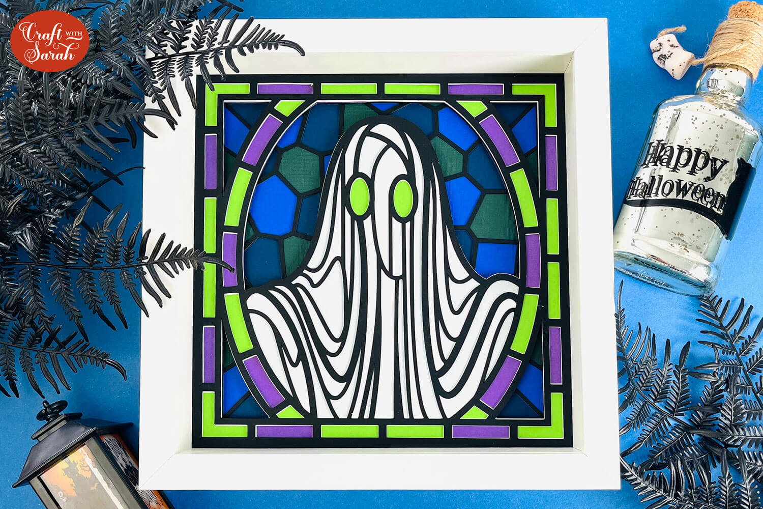 HCC 2024 Day 11: Stained Glass Ghost - Craft with Sarah
