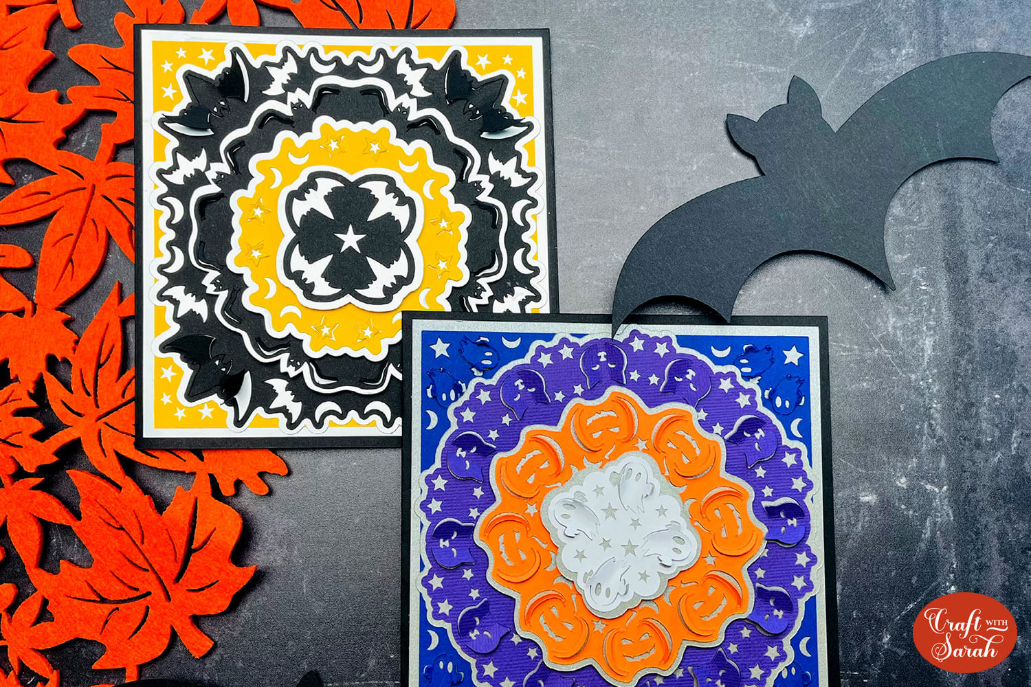 HCC 2024 Day 12: Halloween Fold-Out Cards - Craft with Sarah