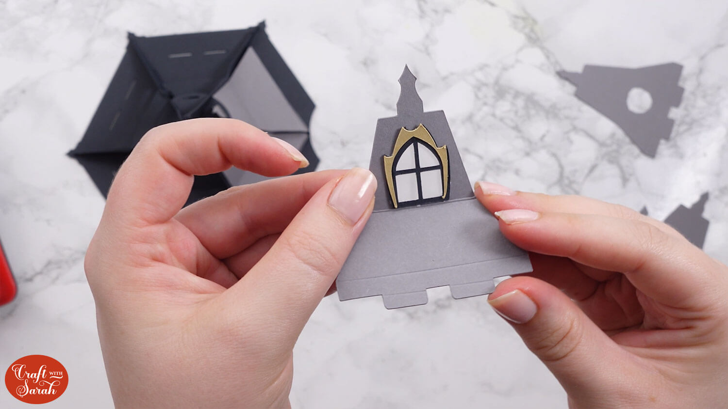 HCC 2024 Day 07: 3D Haunted House - Craft with Sarah