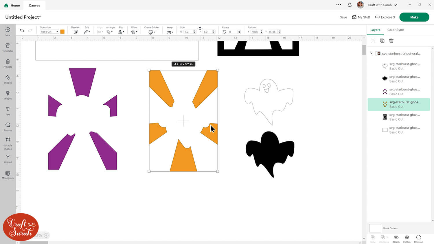 HCC 2024 Day 14: Starburst Cards - Craft with Sarah