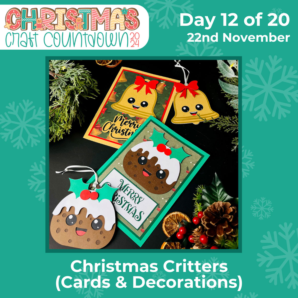 CCC 2024 Day 12: Christmas Critters (Cards & Decorations) - Craft with ...