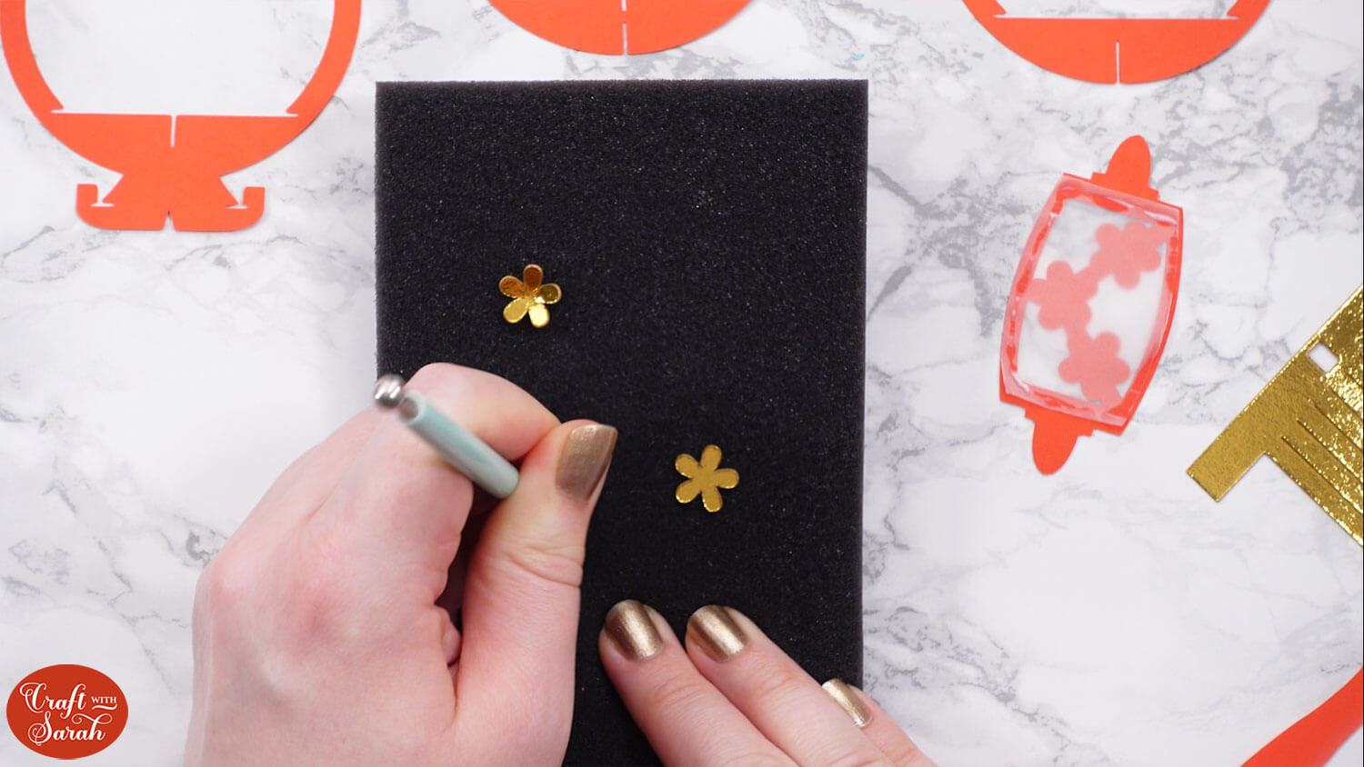 3D Chinese Lantern Craft for Lunar New Year 🏮 - Craft with Sarah