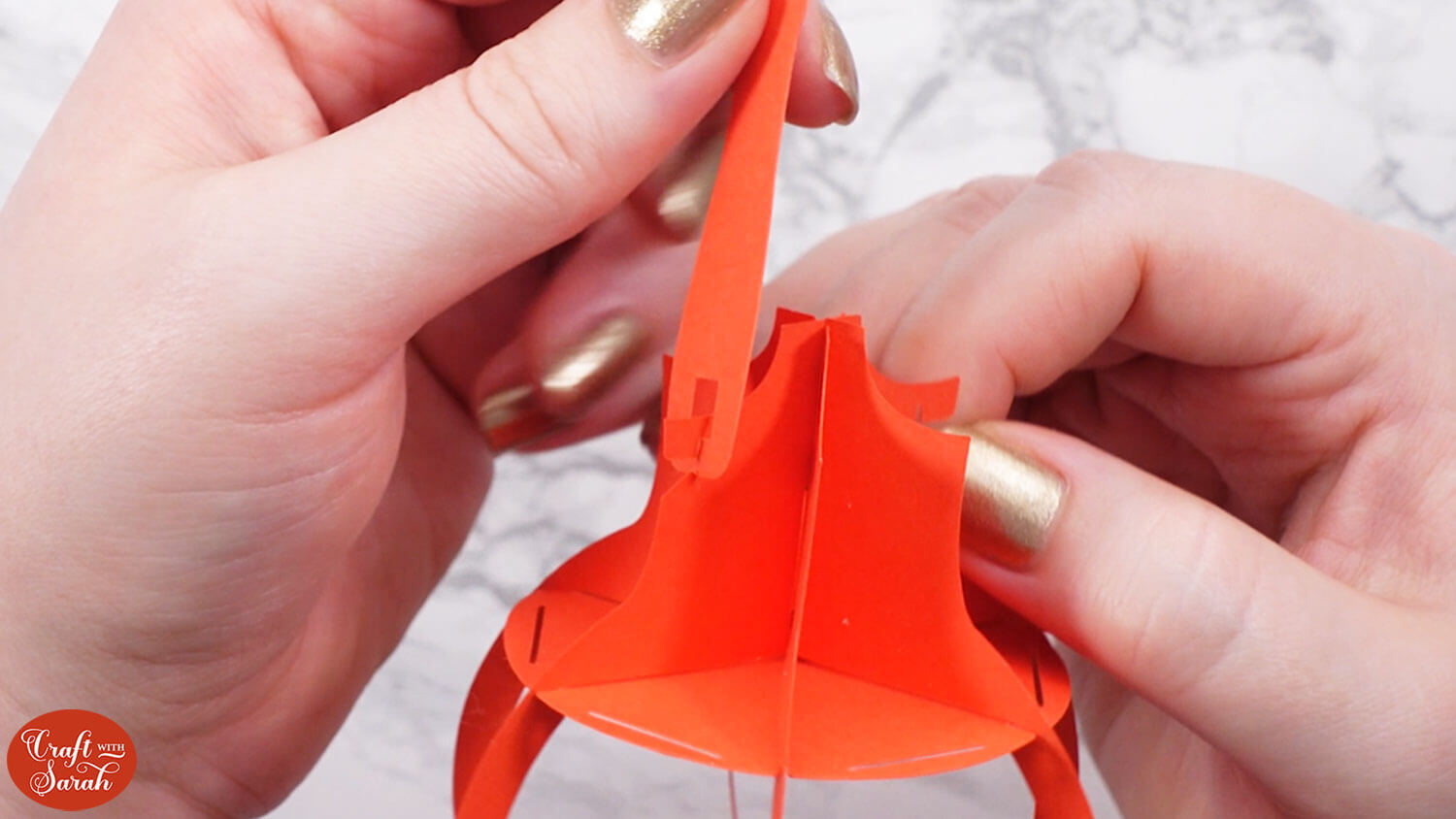 3D Chinese Lantern Craft for Lunar New Year 🏮 - Craft with Sarah